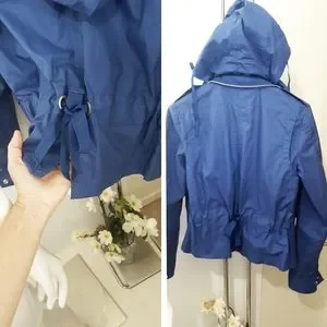 Jacob | Jackets & Coats | Y2k Jacob Jacket Blue Hooded Lightweight ...